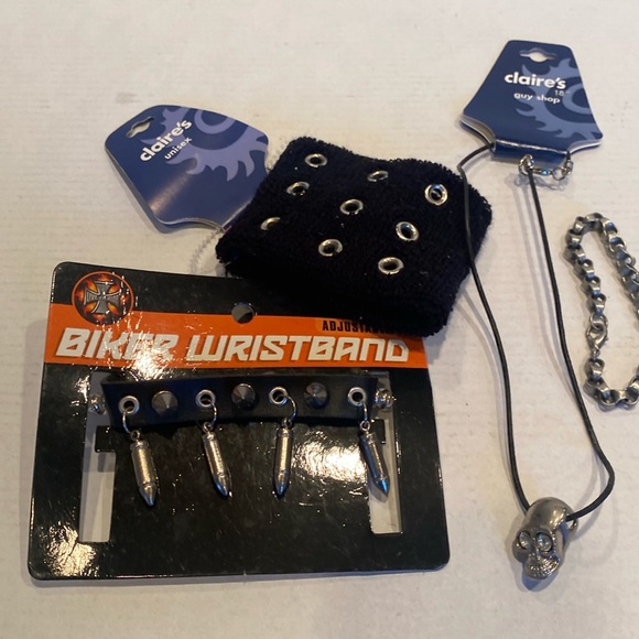 Accessories | Nwt And Nwot Bundle Of Gothic Items For Men | Poshmark